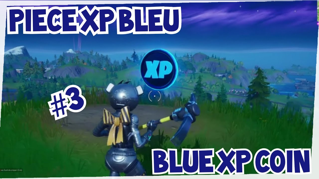 FORTNITE : Pièces xp bleu semaine 3 / BLUE XP COIN WEEK 3 SEASON 3 ...
