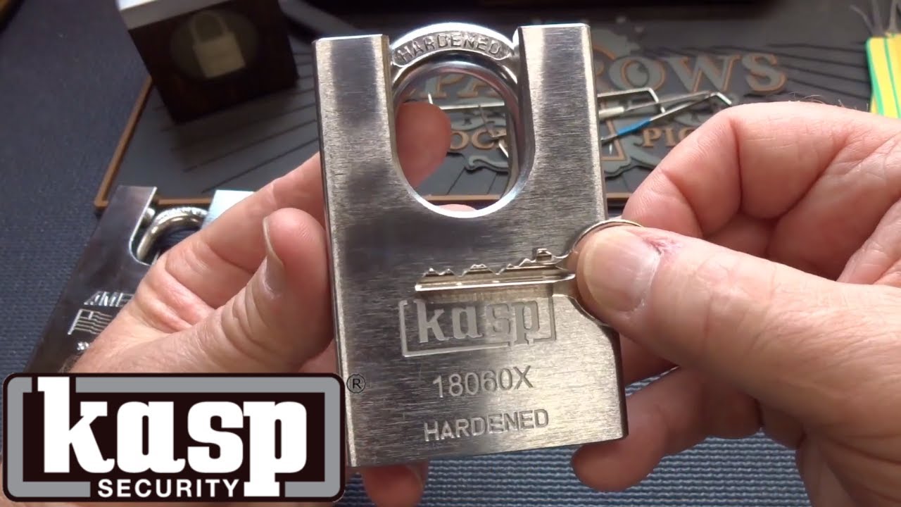 (1319) Kasp 18060S Shielded Padlock Upgrade! - YouTube