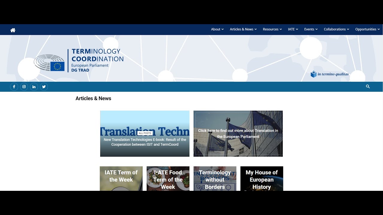 Highlights of termcoord.eu - YouTube