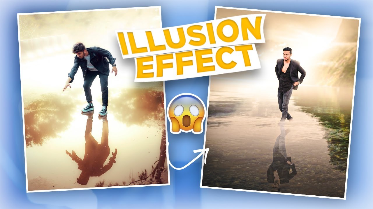 How To Edit Illusion Effect Like @NSB Pictures in Easy Steps - YouTube
