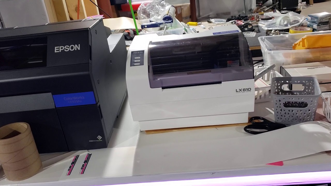 media chip is accurate! primera lx610 print cut vinyl sticker decal ...