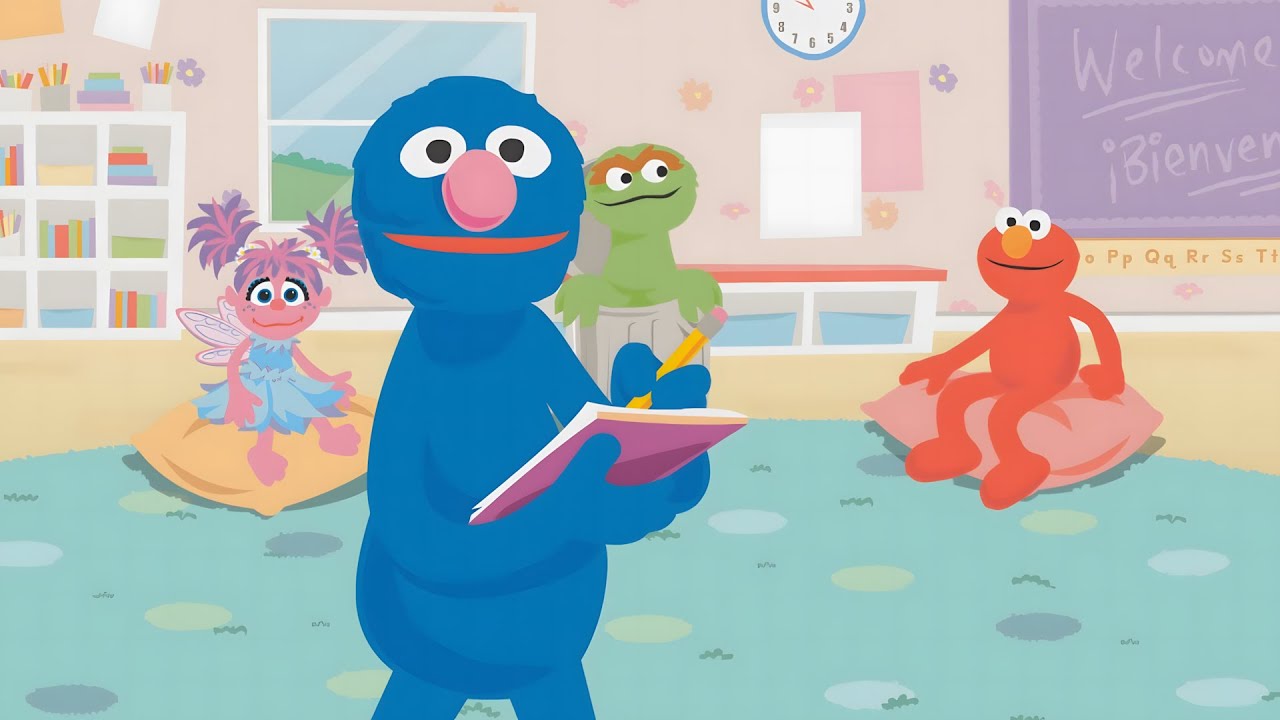 Sesame Street: Grover's Story Circle - Fish story - YouTube