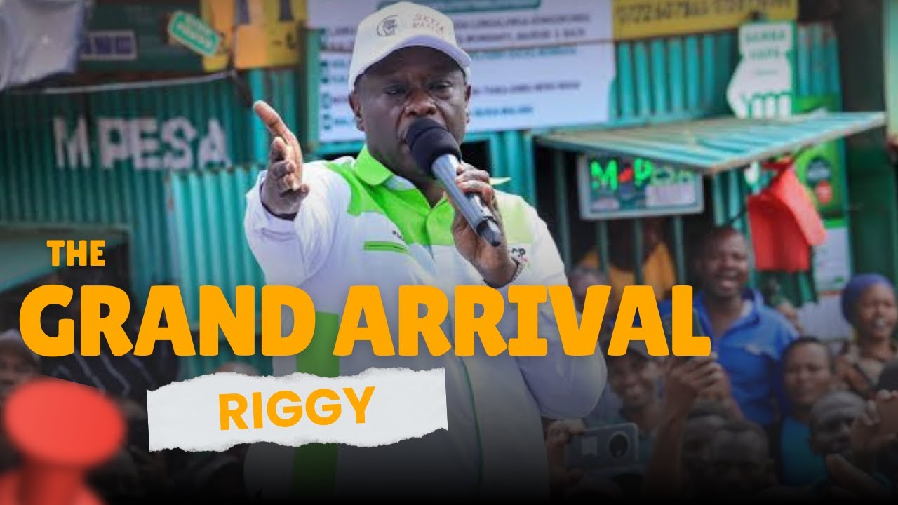 HON.RIGATHI GACHAGUA GRAND ARRIVAL - YouTube