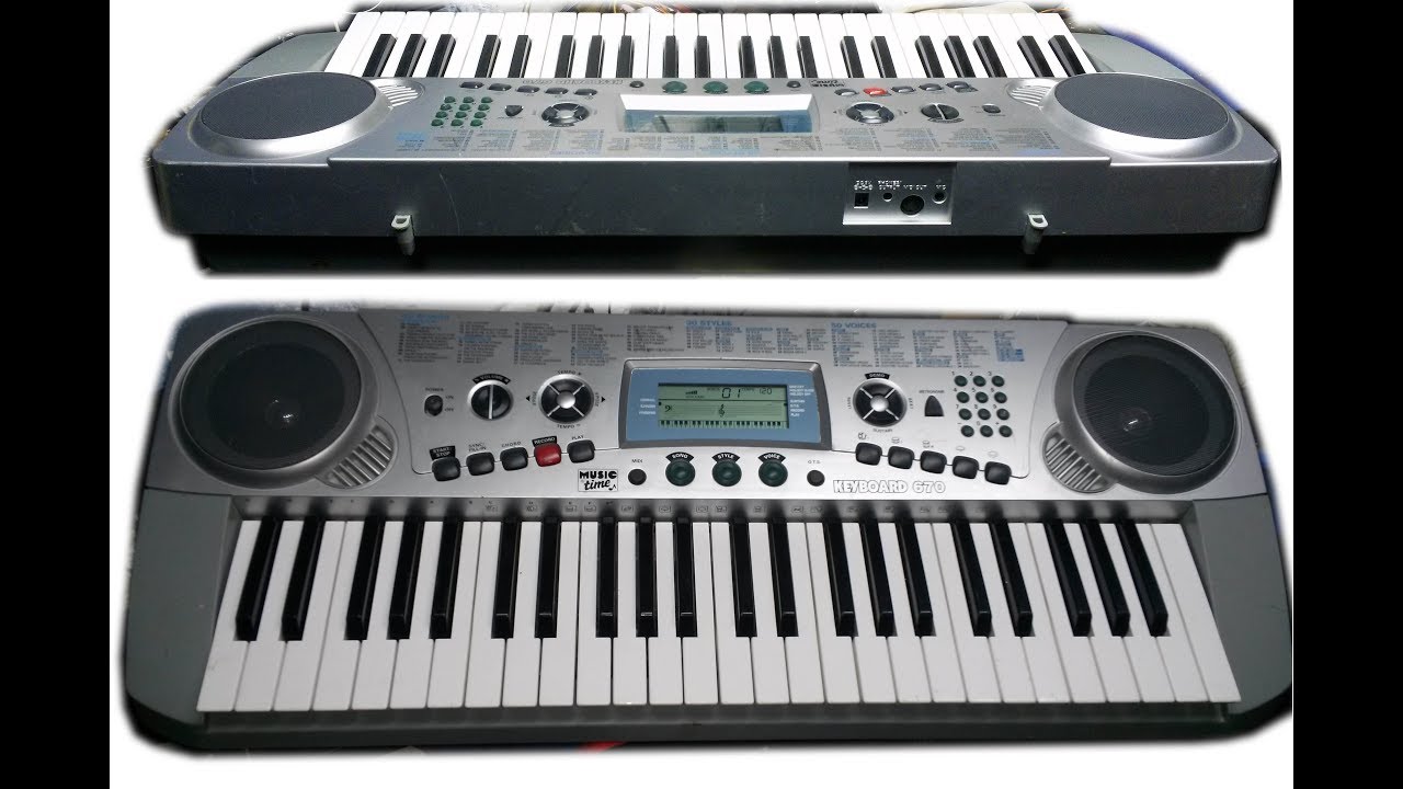 MUSIC TIME Keyboard 670 - YouTube
