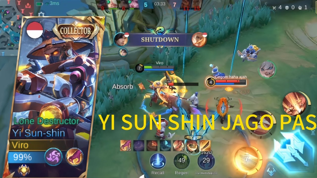 AWAL SEASON PUSH MMR YSS!! PASIF SEMPURNA YSS !! - YouTube