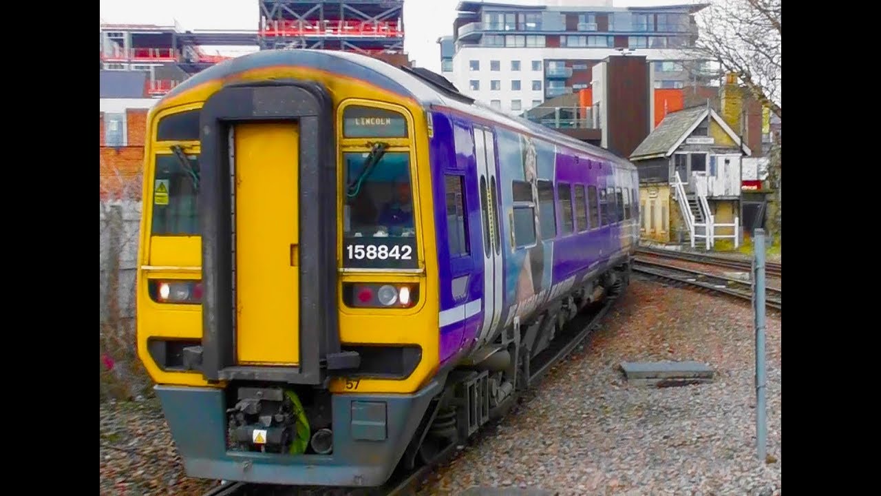 Northern Class 158 - 158842 At Lincoln Central - Tuesday 4th December ...