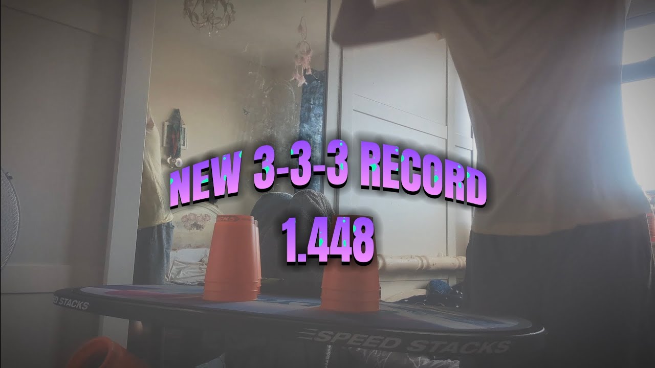 3-3-3 // New Record 1.448 - YouTube