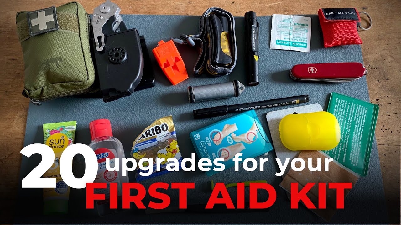 20 upgrades for your first aid kit - YouTube