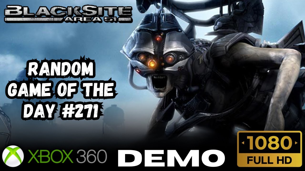 BlackSite Area 51 FULL DEMO Gameplay | Xbox 360 | No Commentary Gaming ...