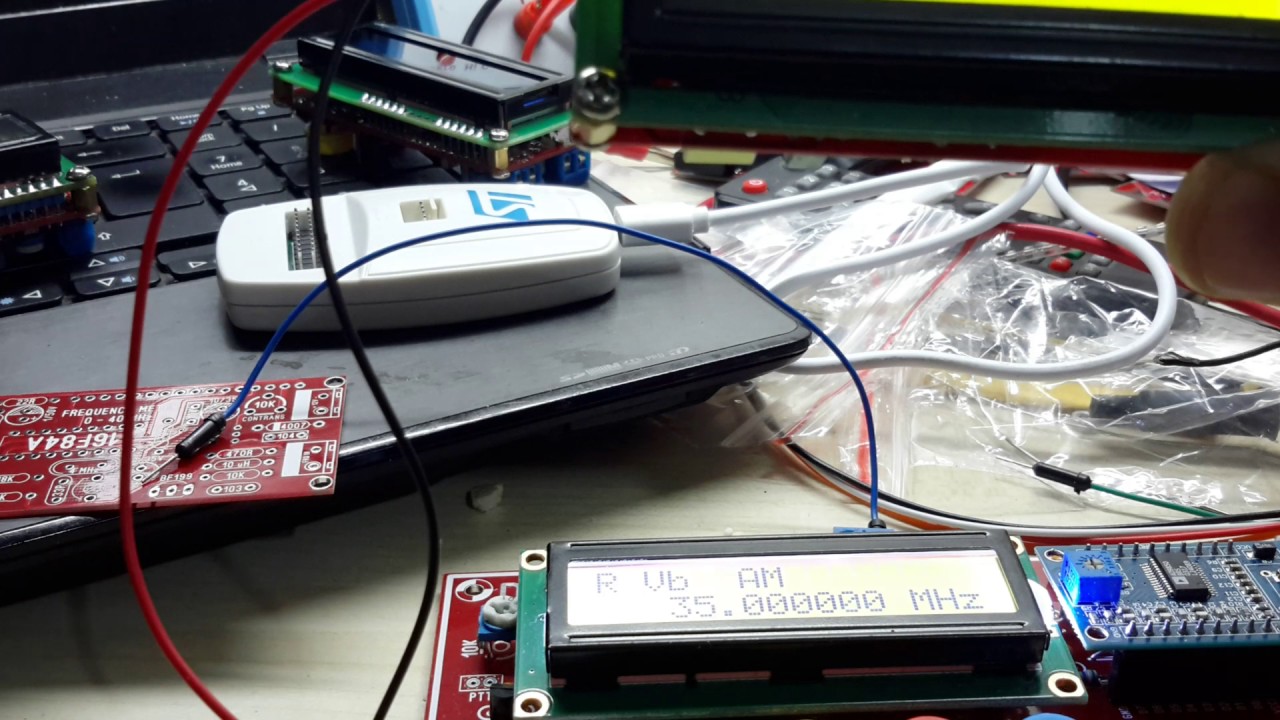 IK3OIL FREQUENCY METER PCB DRAW TB5CVN - YouTube