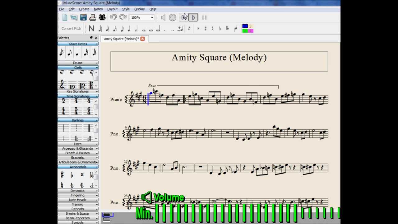 How To Play Amity Square Melody on the Piano! - YouTube