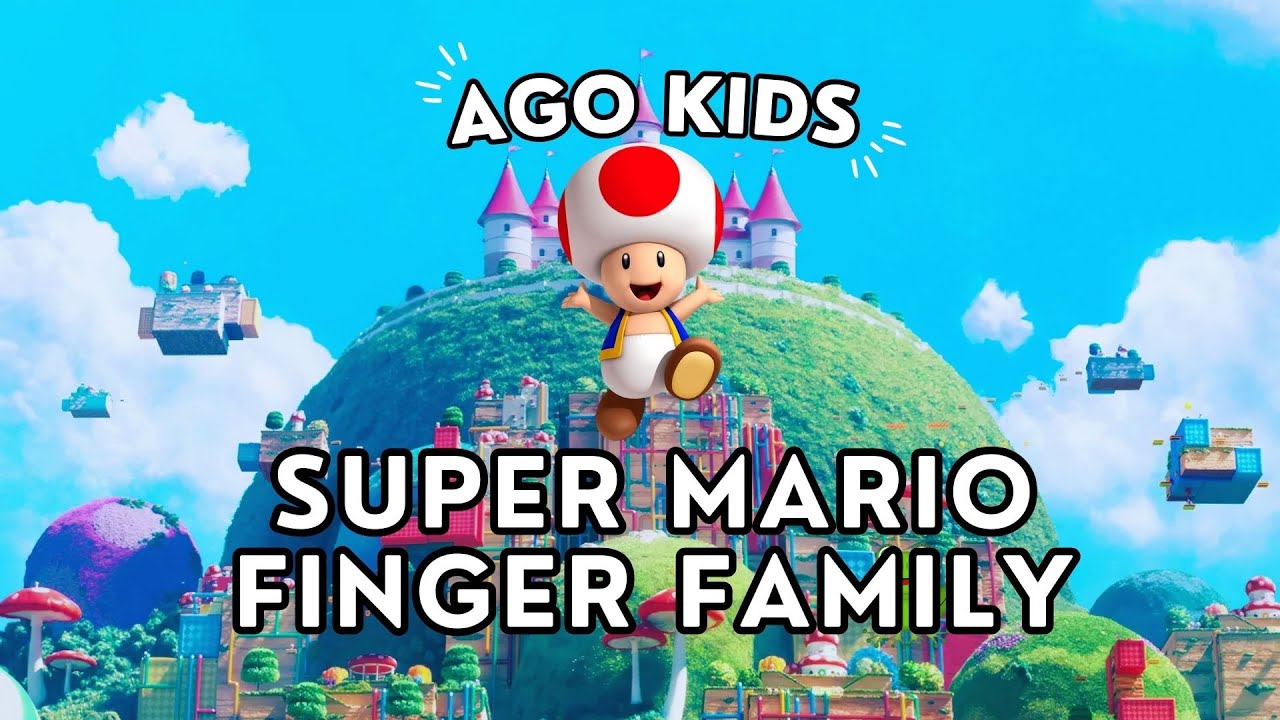 Sing Along with Our Super Mario Finger Family Rendition! #toddler # ...