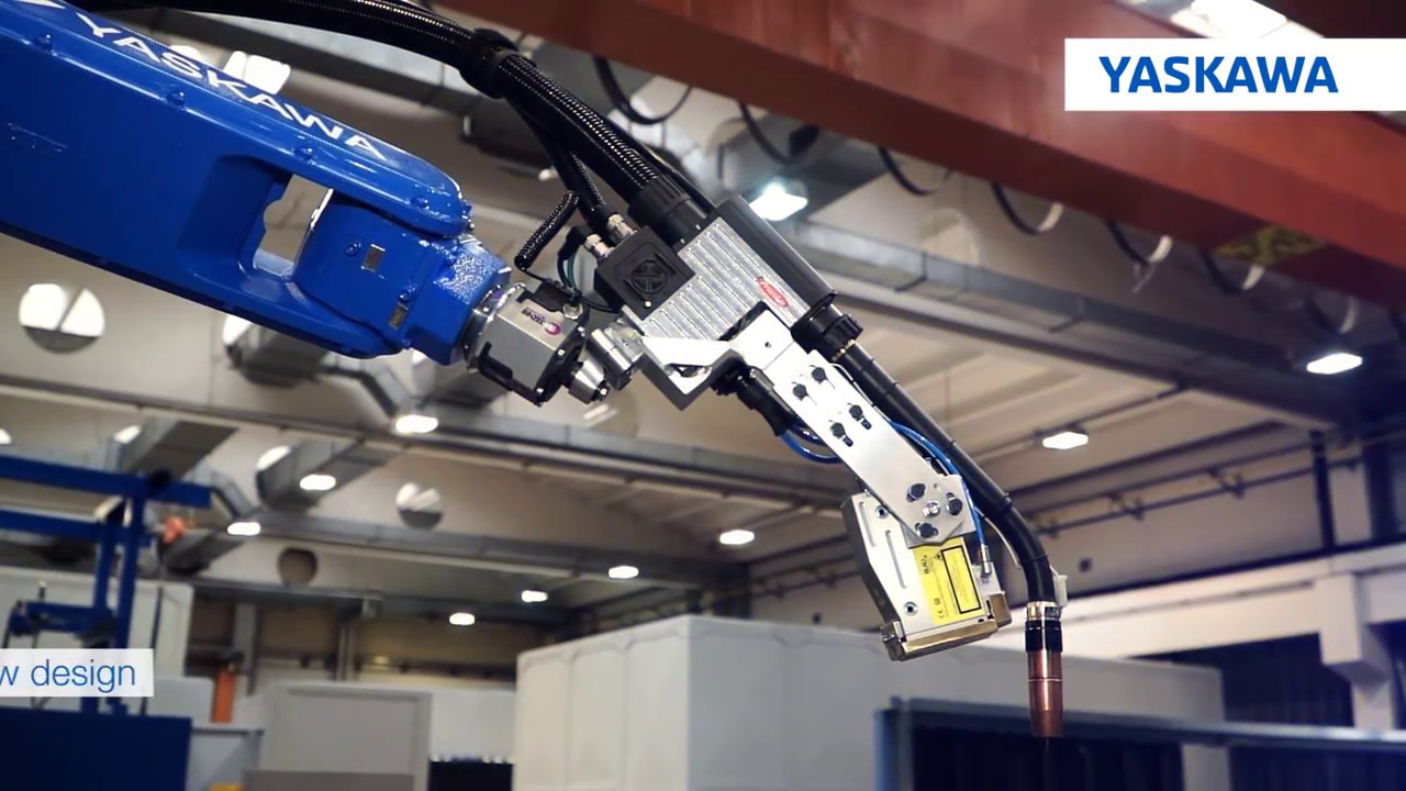 YASKAWA MOTOSense Vision system Seam finding - YouTube