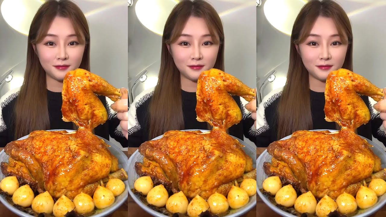 YuYu Mukbang Food ASMR Eating Ep 01 - YouTube