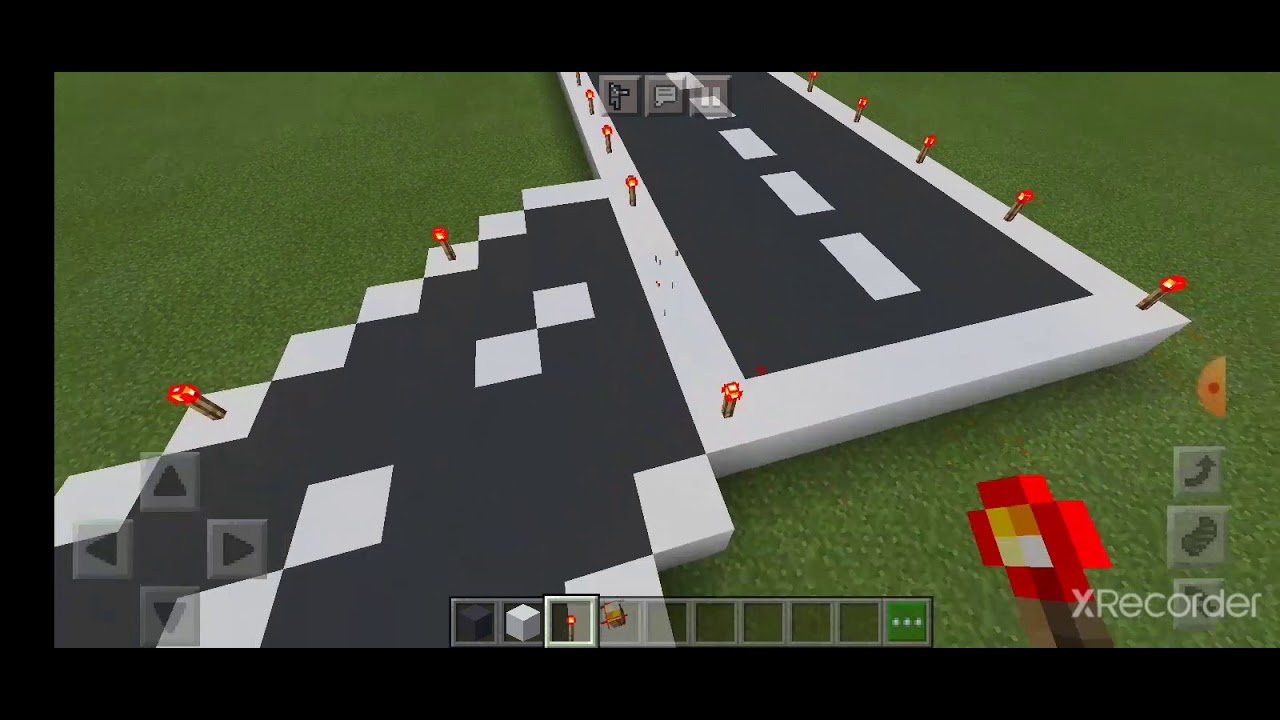 Cómo hacer un mini aeropuerto con su avión en Minecraft - YouTube