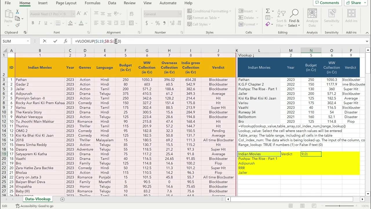 MS Excel Vlookup -What is Vlookup, How to use Vlookup, When to use ...