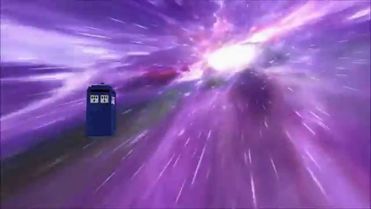 The TARDIS Falling through time - YouTube