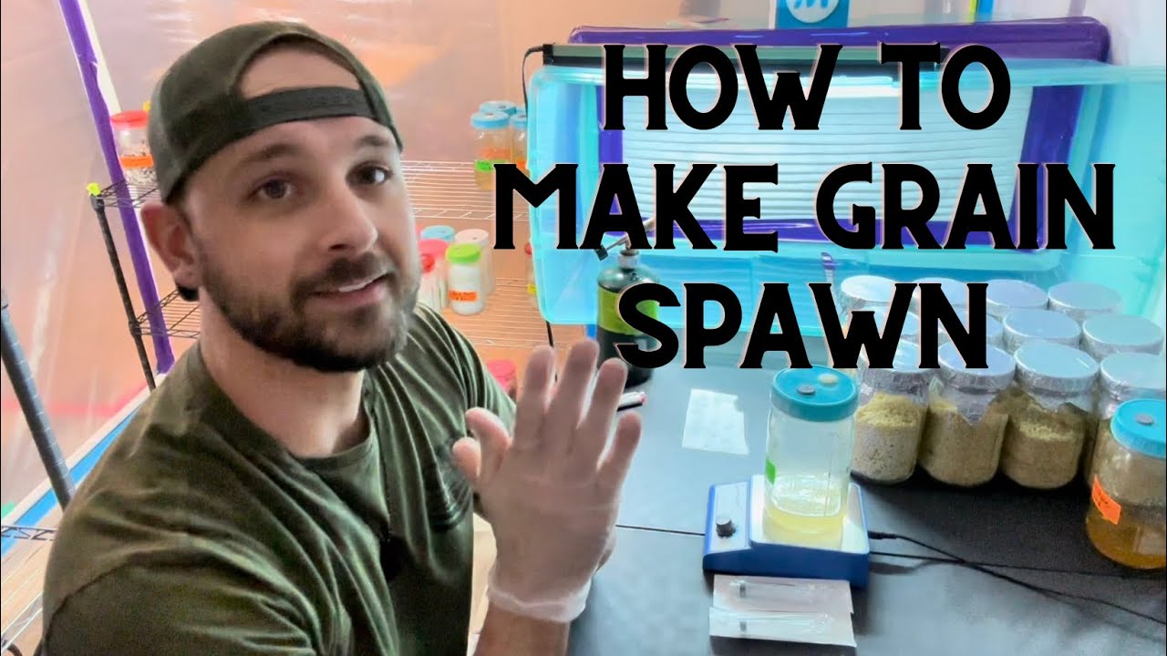 How To Make Grain Spawn! #boostedorganics - YouTube