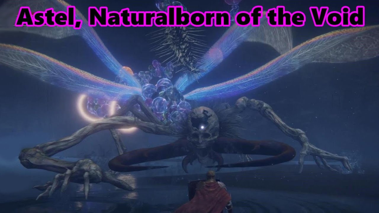 Astel, Naturalborn of the Void Boss Fight - Elden Ring (Lake of Rot ...