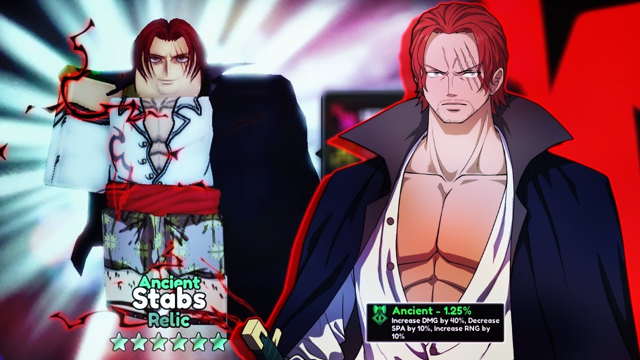 Ancient Shanks Showcase in Anime Power Defense Roblox Stabs - YouTube