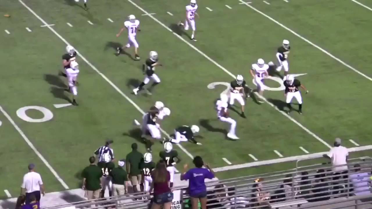 Harpool Longhorns Week 1 Highlights 2016 - YouTube