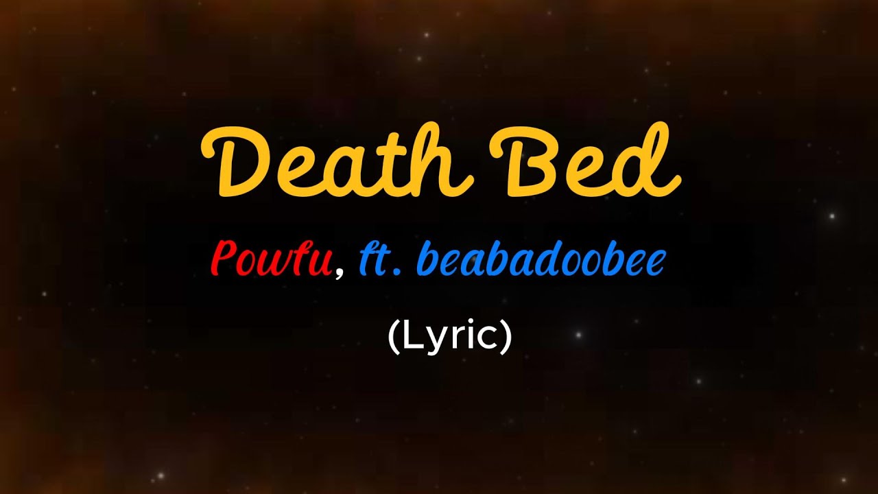 Powfu - death bed #lyrics - YouTube