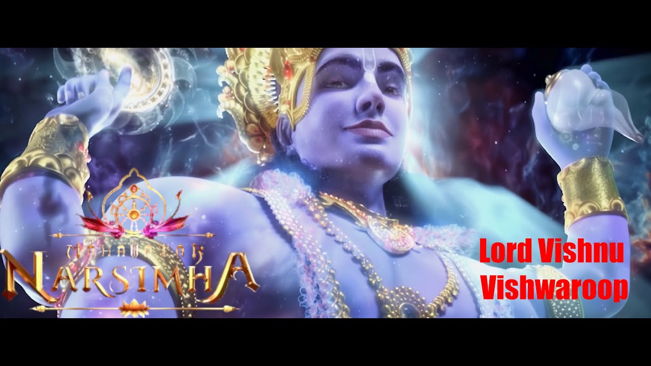 Mahavatar Narasimha - Lord Vishnu Vishwaroop | Vanamali Gadi Sharangi | Sam CS - YouTube
