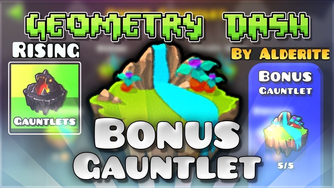Geometry dash #11 BONUS GAUNTLET - YouTube