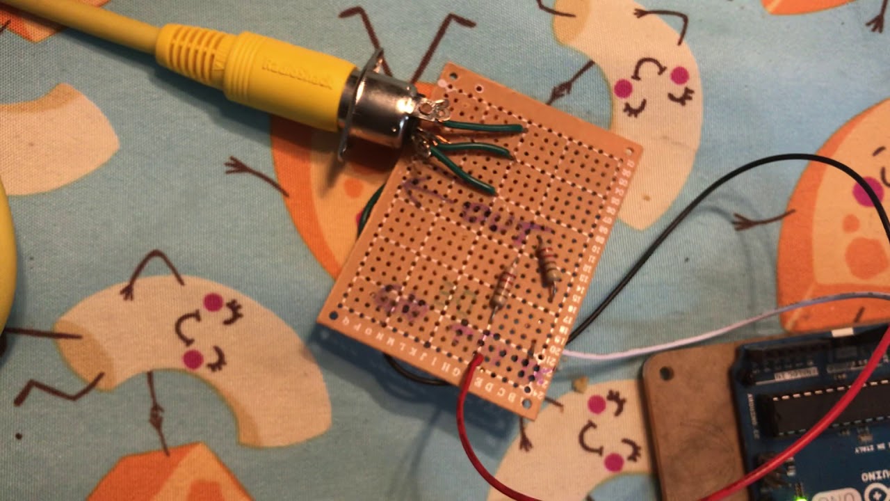 Sharp Pocket Computer MIDI Interface, Part 1 - YouTube