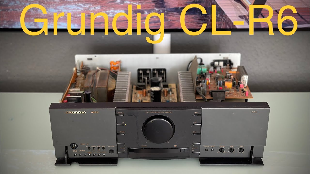 Grundig CL-R6 City line High Performance RDS Receiver - YouTube