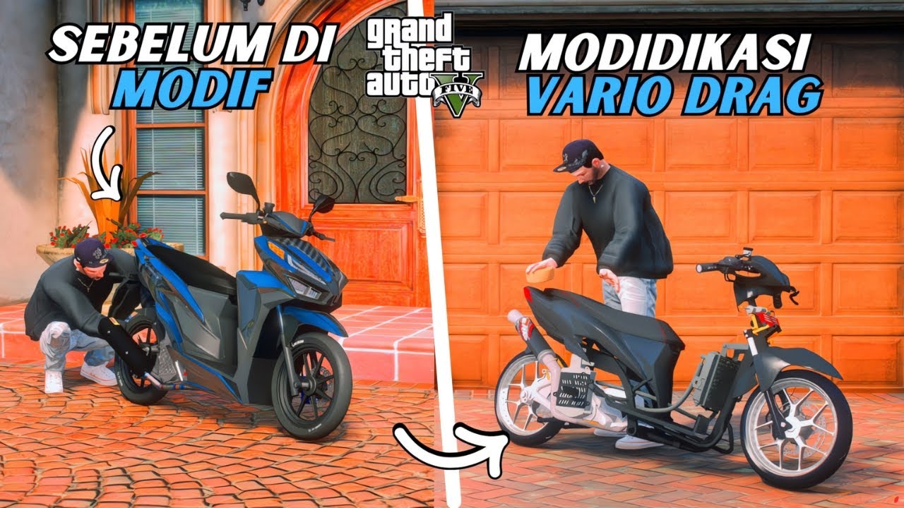 AKU MODIFIKASI MOTOR VARIO DRAG PALING LANGKA UNTUK IKUT BALAP DRAG ...