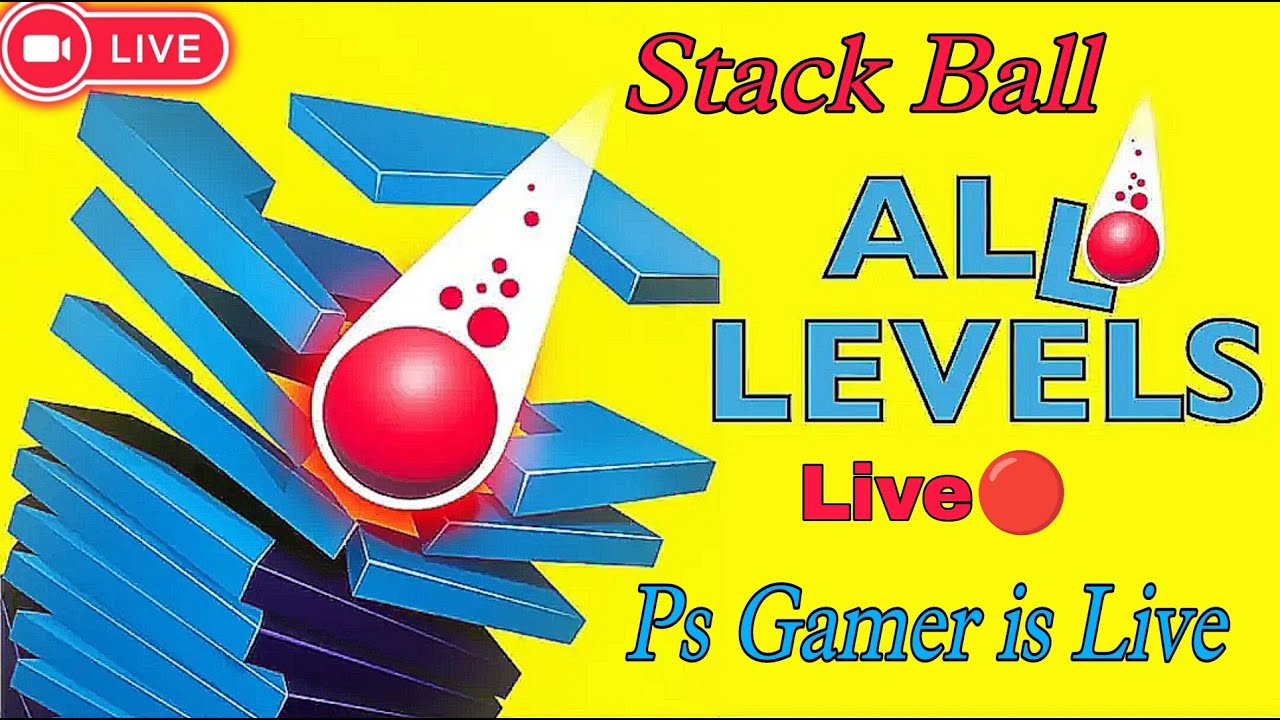 Stack Ball Live 🔴 Stream ‼️ Stack Ball Game Play 🎮 ‼️#stackball #shortsfeed - YouTube