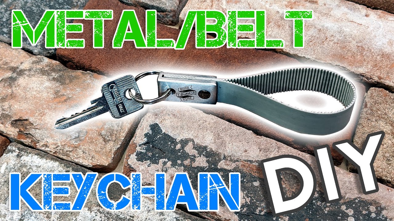 Metal/Belt Keychain - DIY - Welding - YouTube
