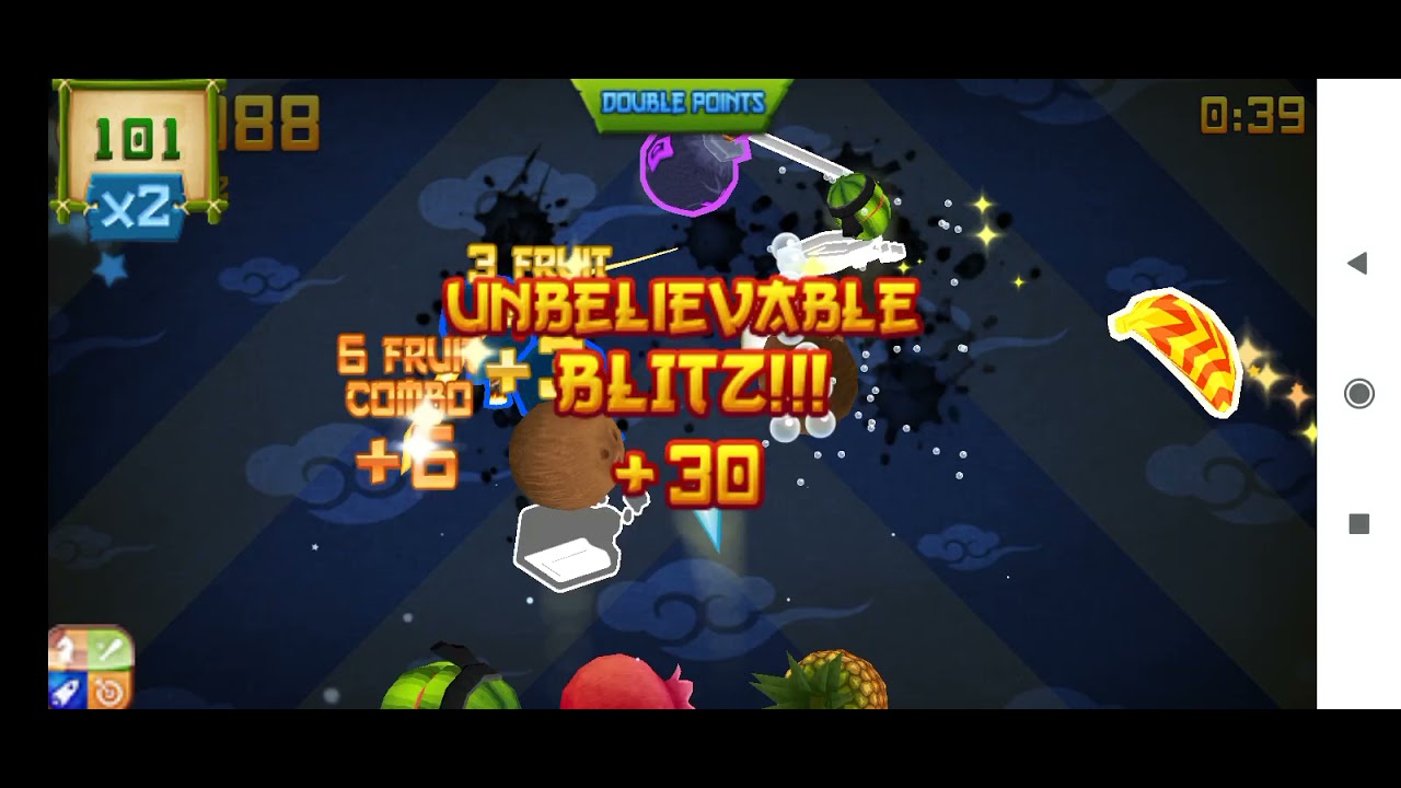 Fruit Ninja(Rayman) - Gameplay - YouTube