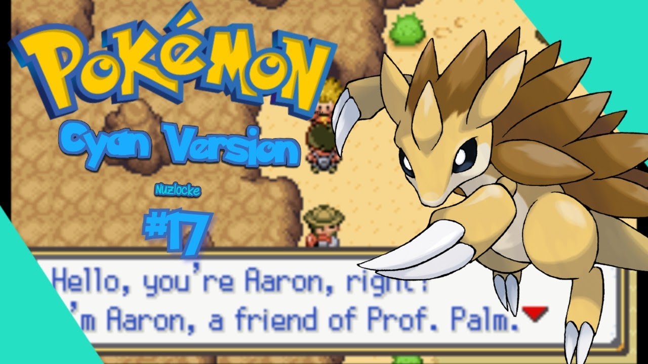 Pokemon Cyan Nuzlocke - Ep. 17: A-A-RON! - YouTube