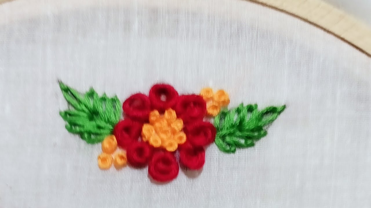 Easy Design For Beginners/ Allover Design/Flower 🌺 Design - YouTube