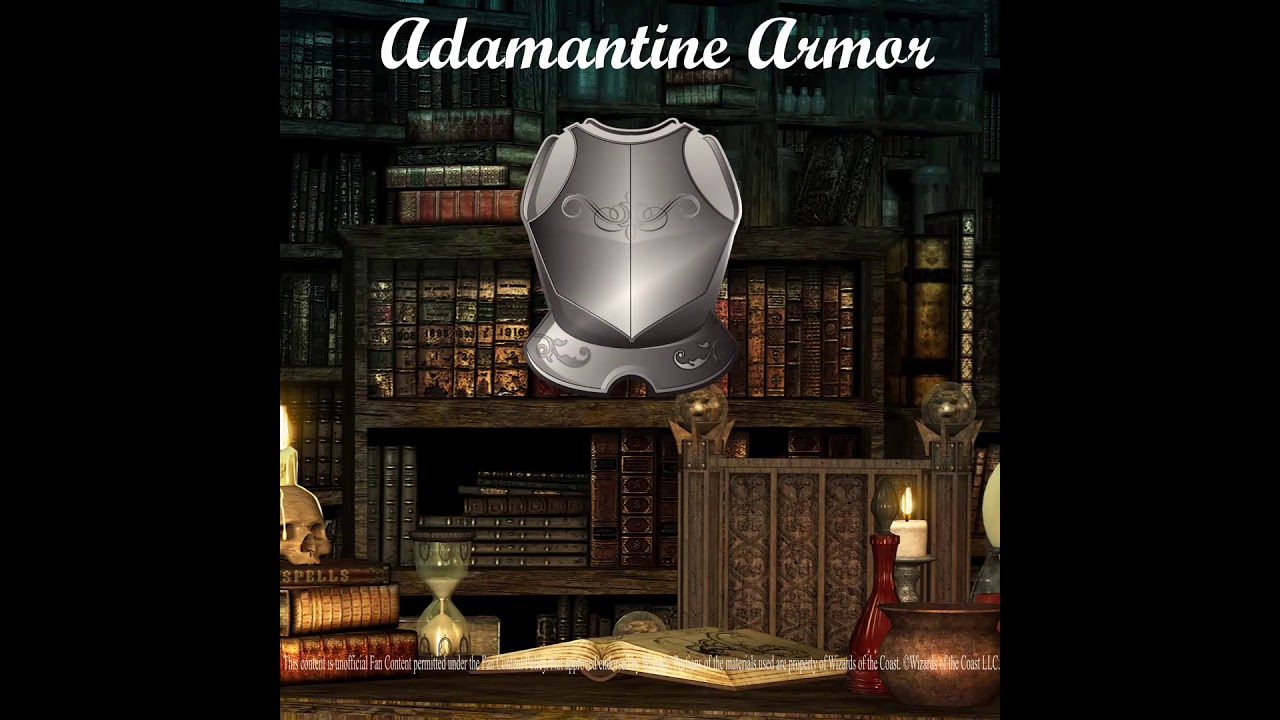 D&D 5E Magic Item Shorts Adamantine Armor - YouTube