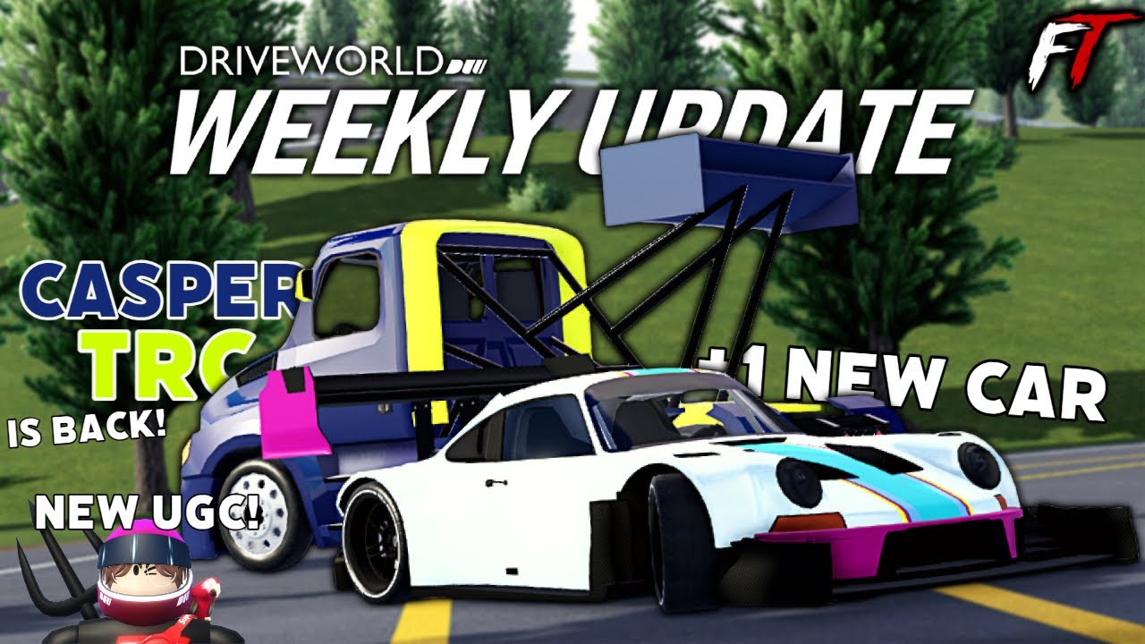 Drive World is ADDING A FREE UGC ITEM! (1 NEW CAR! & Part Location ...
