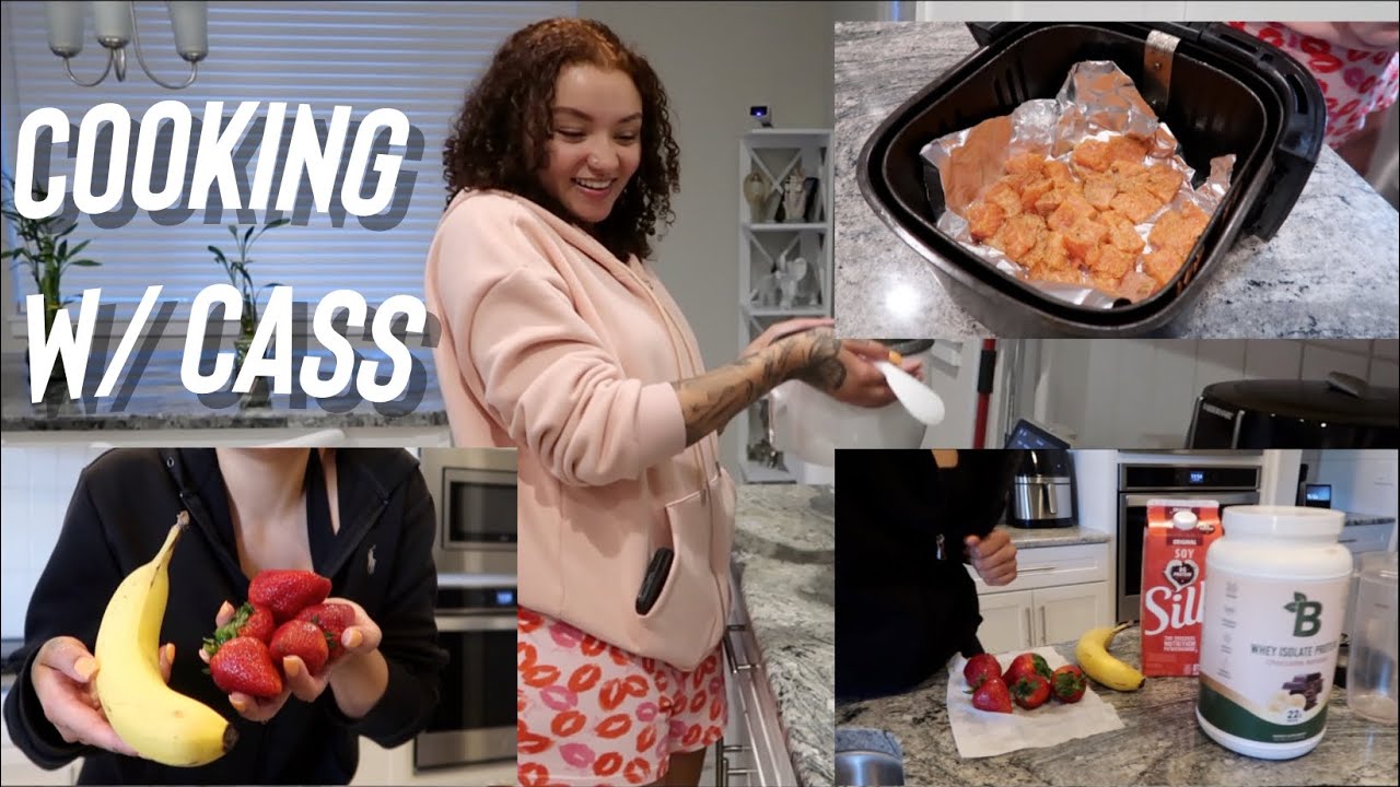 Cooking w/ Cass * health journey , high protein snacks - YouTube