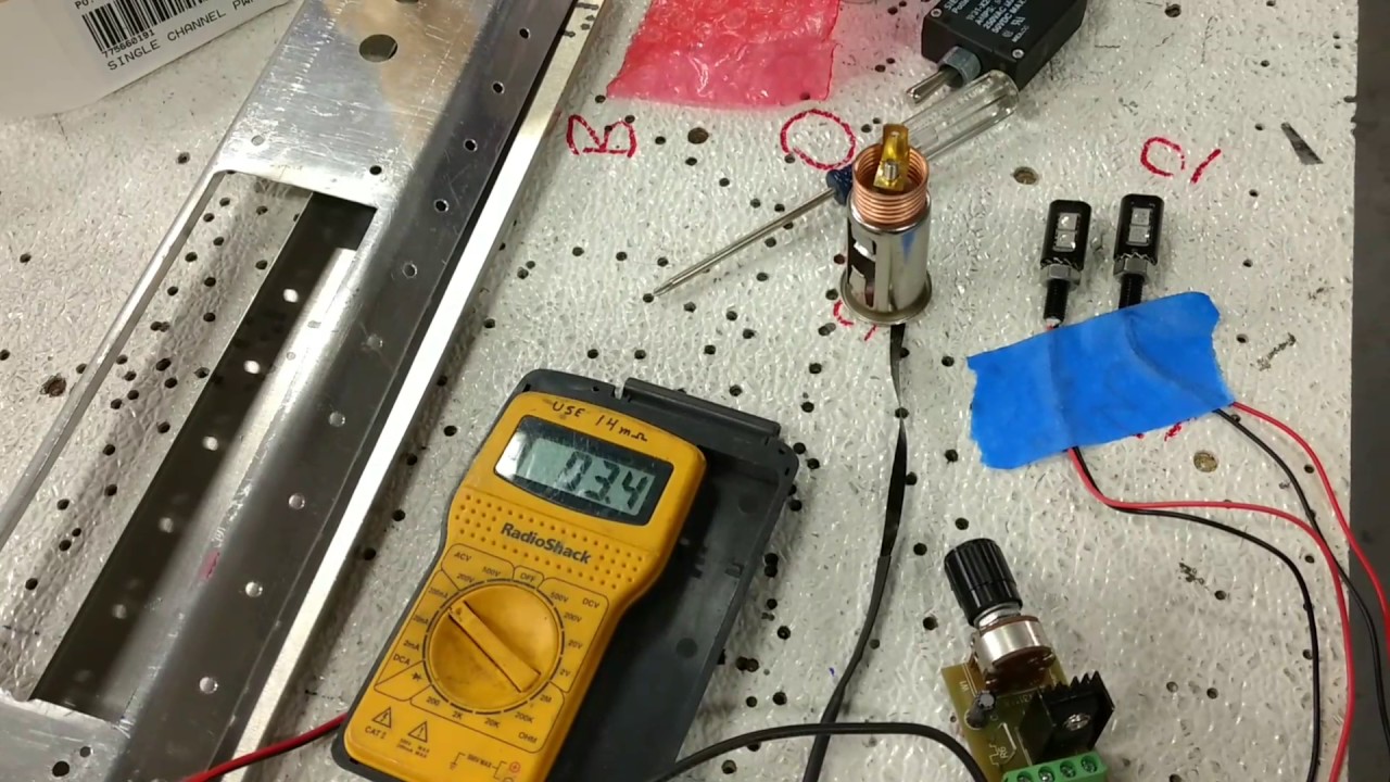 LED Dimmer test - YouTube