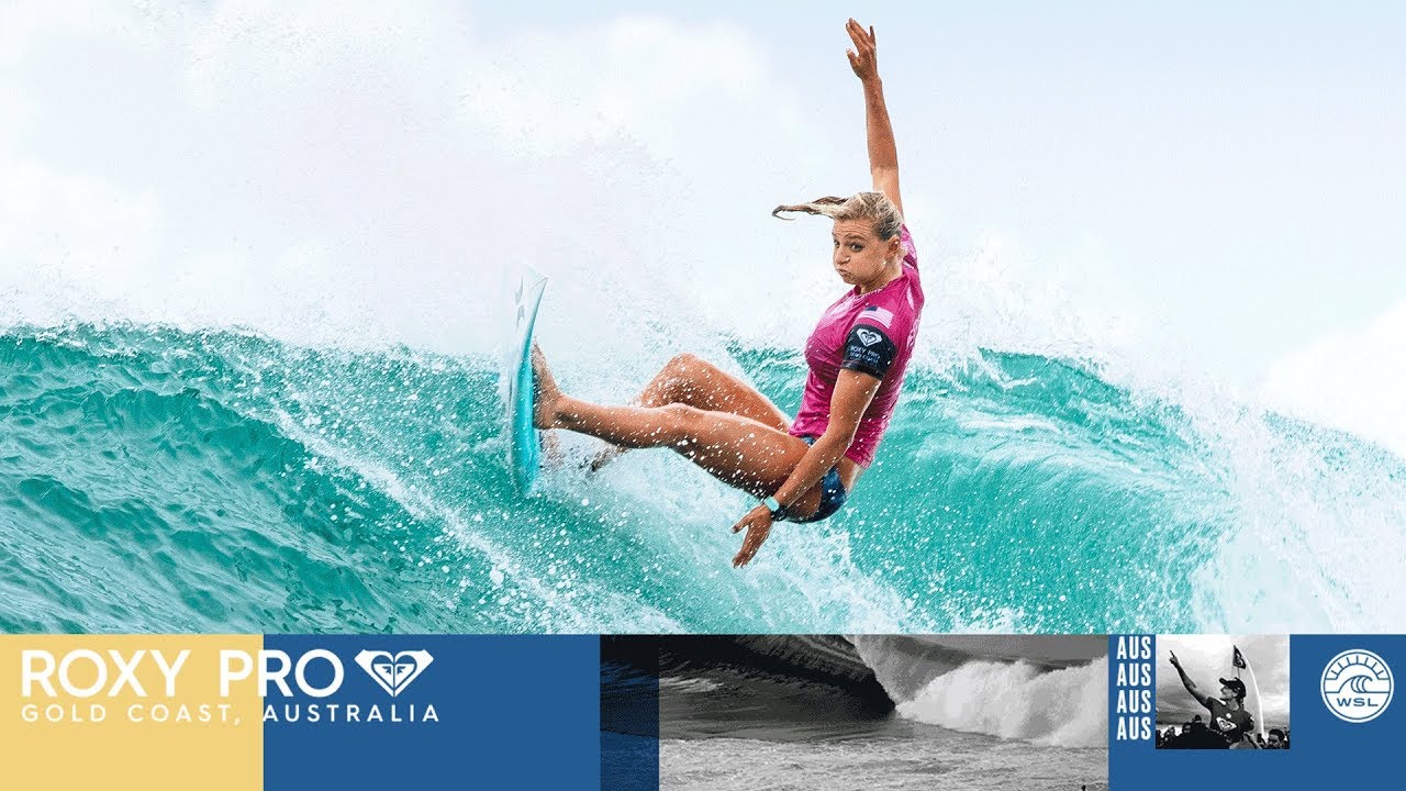 Moore vs. Peterson vs. Callaghan - Round Three, Heat 1 - Roxy Pro Gold ...