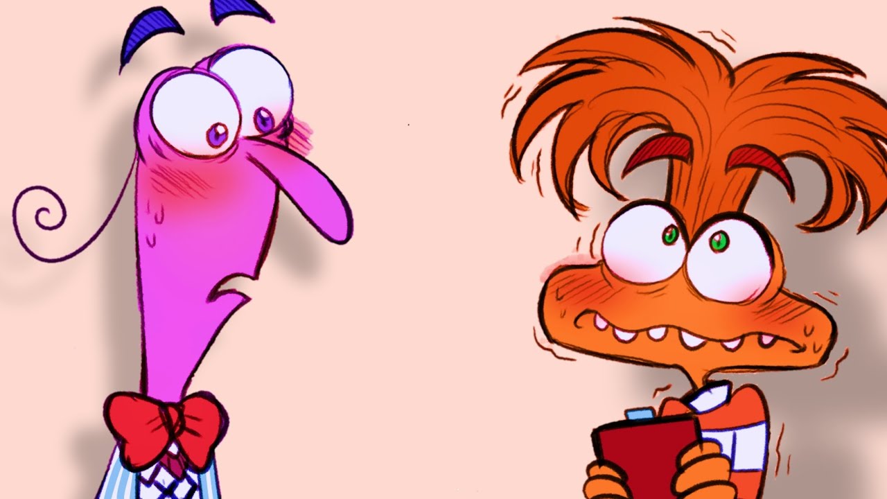 Los Ojos de Ansiedad | Inside Out 2 (Intensamente 2) Cómic-Dub | Éisaac ...