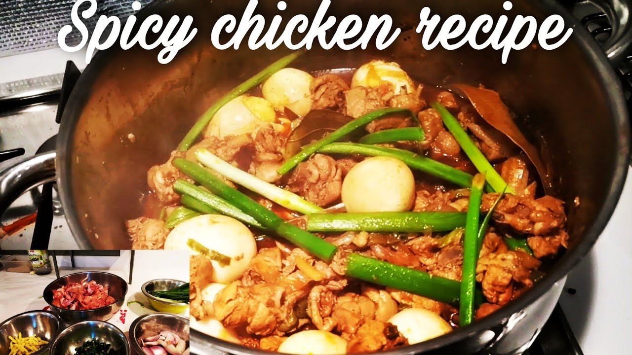 HALANG HALANG (SPICY CHICKEN RECIPE) - YouTube