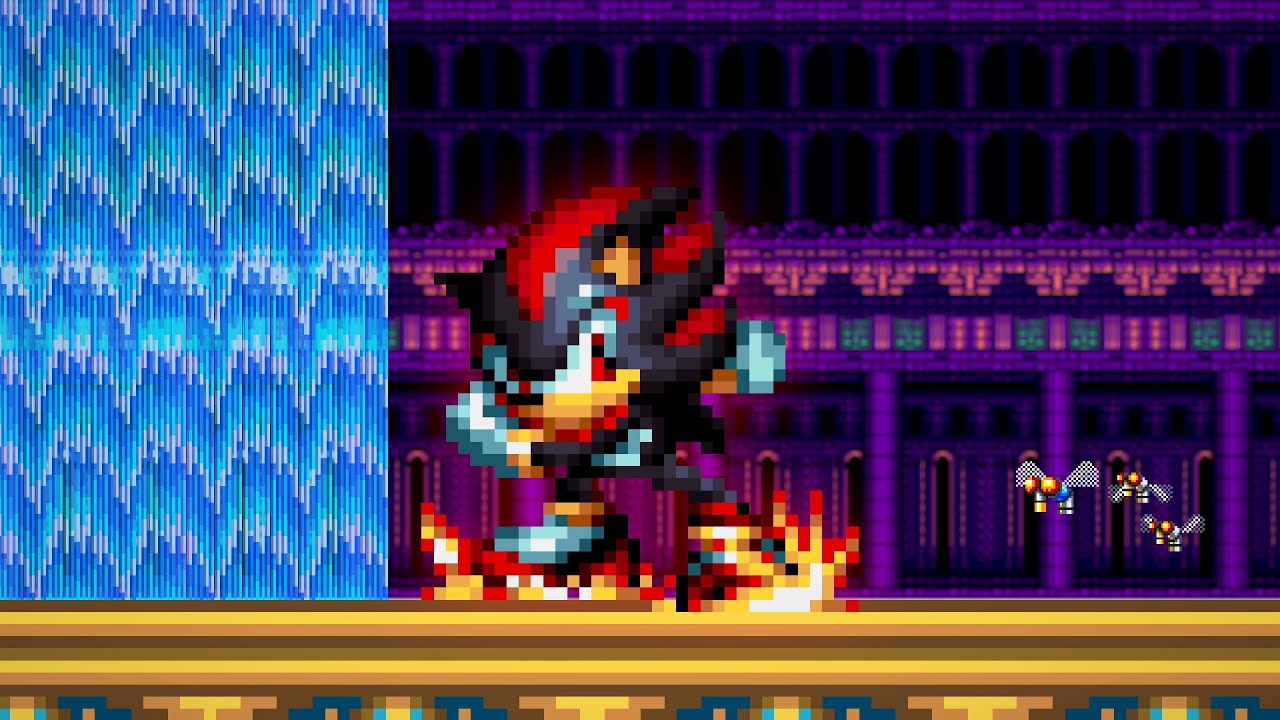 Mania Shadow Deluxe In Sonic 3 A.I.R. - YouTube