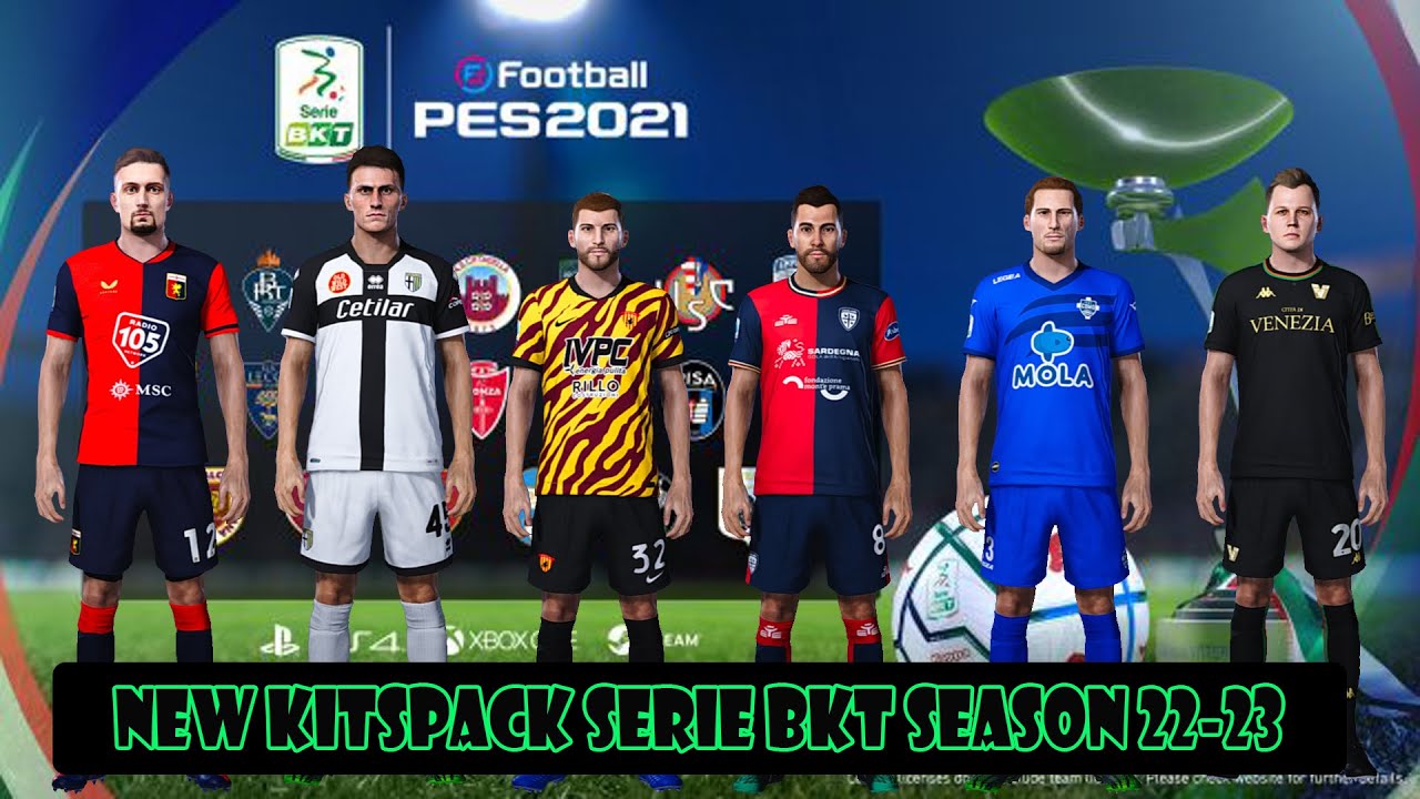 New Kitspack Serie BKT Season 22-23 || PES 2021 ( PC ) || Sider & Cpk ...