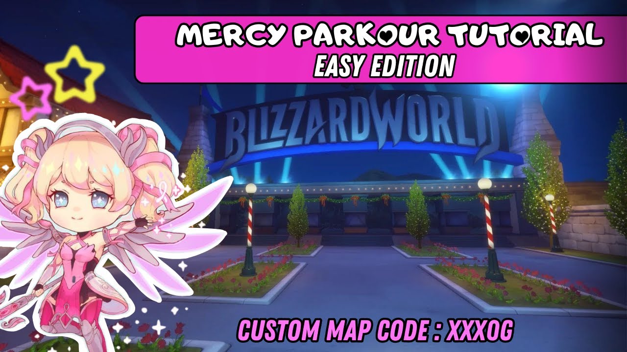 MERCY TUTORIAL BLIZZARD PARKOUR (EASY EDITION) - YouTube