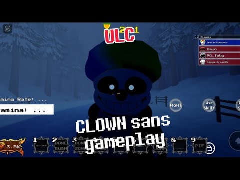 ULC (undertale last corridor) Clown sans gameplay - YouTube