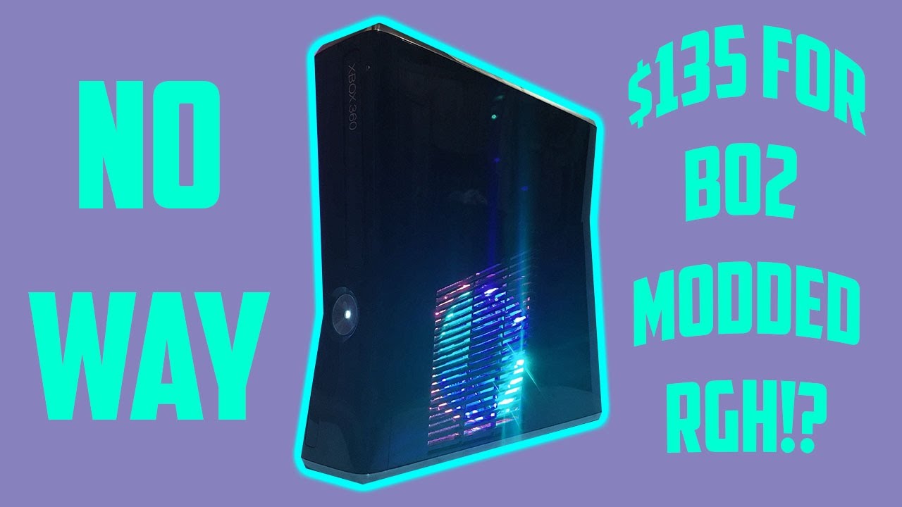 CHEAP RGH WITH BO2 MOD MENU (Jiggy 4.2, XeX Menu, Instaboot) - YouTube