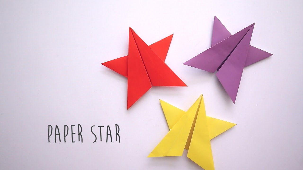 How to make Paper Star - YouTube