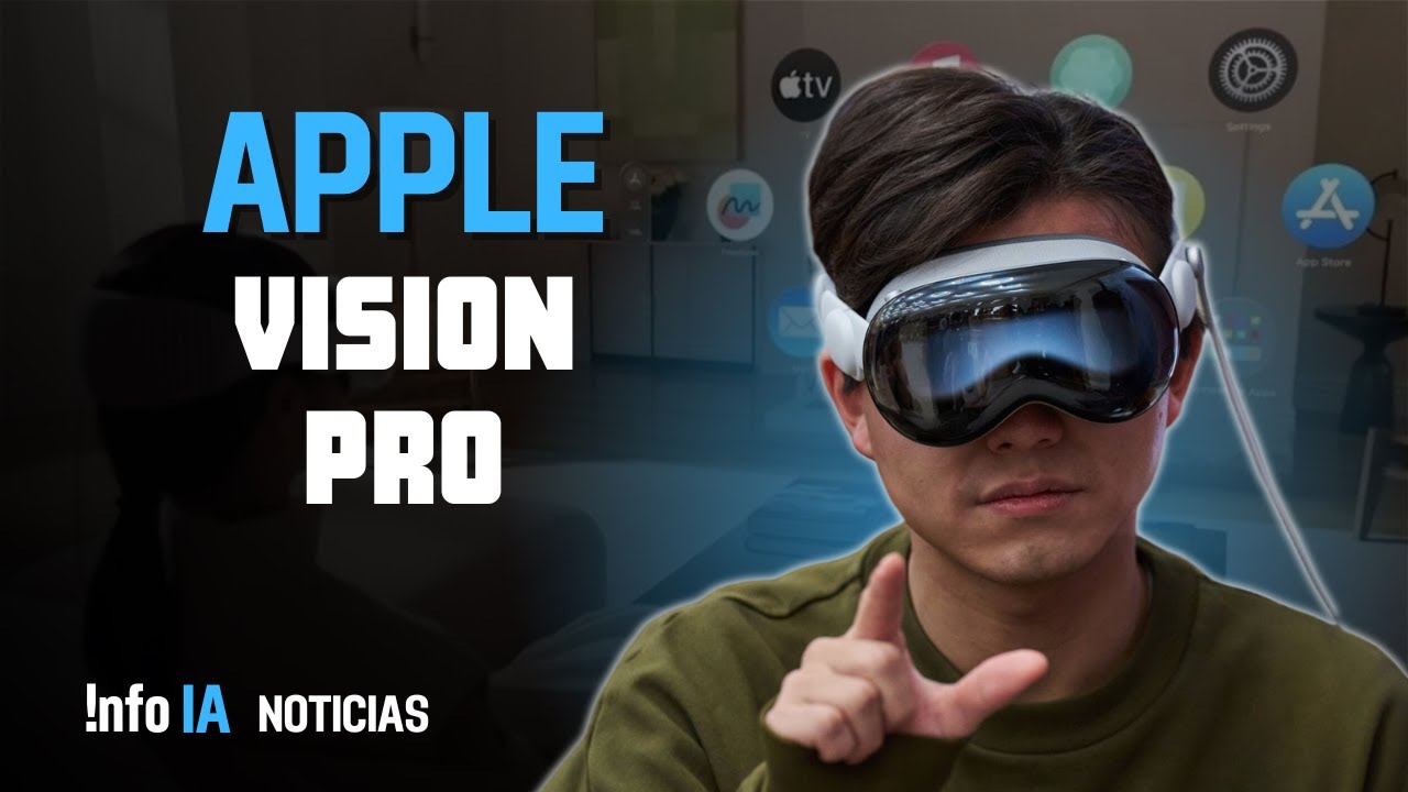 Apple Vision Pro Lentes de REALIDAD VIRTUAL - YouTube